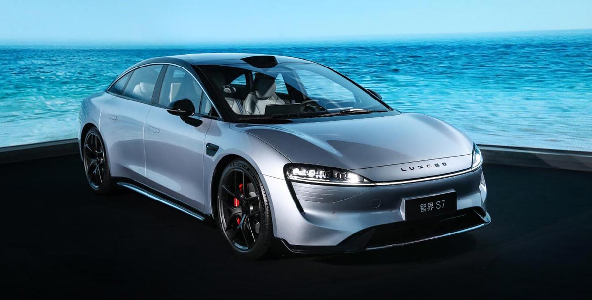 Huawei, Chery's joint EV brand Luxeed unveils 1st model, goes on pre ...
